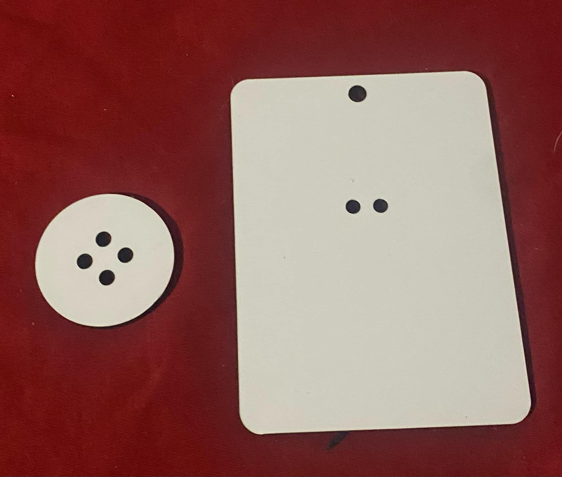santas lost button – Live Edge Laser Cuts & More
