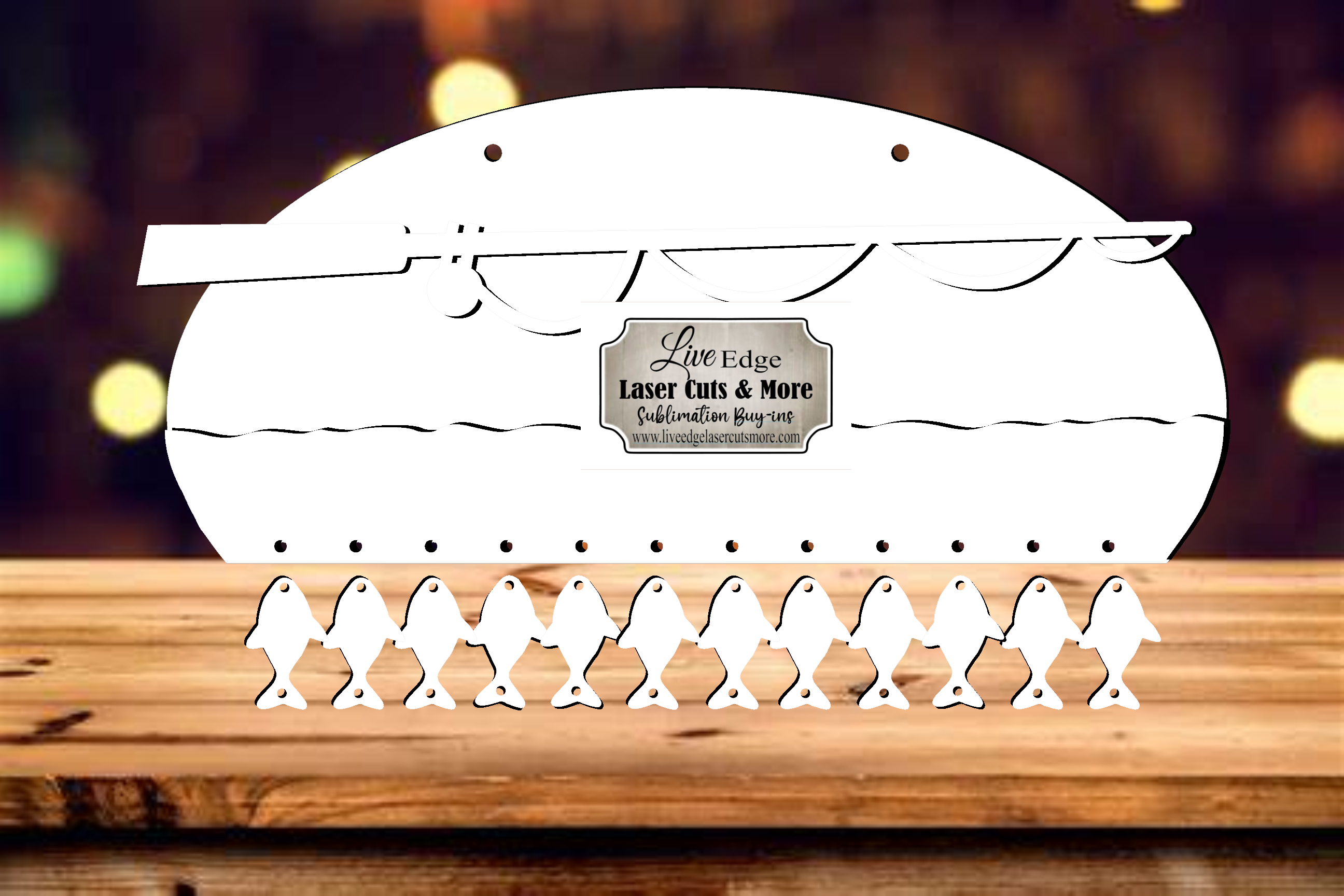 fish sign – Live Edge Laser Cuts & More