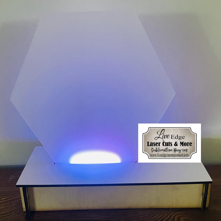 Light Up Social Media Sign Live Edge Laser Cuts And More