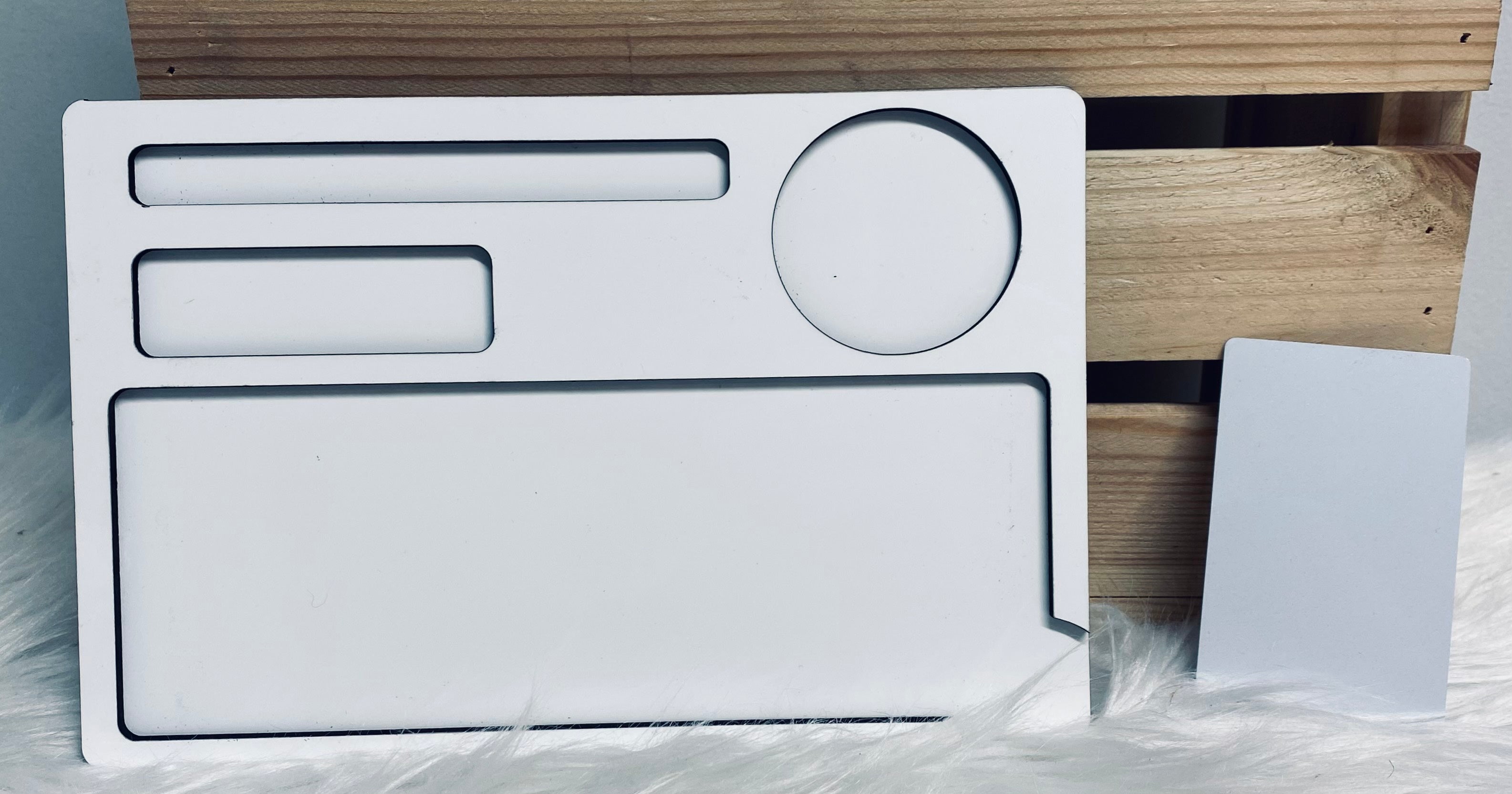 mini rolling tray with scoop card – Live Edge Laser Cuts & More