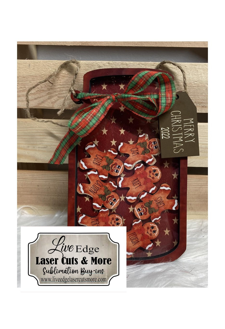 ginger jar design – Live Edge Laser Cuts & More